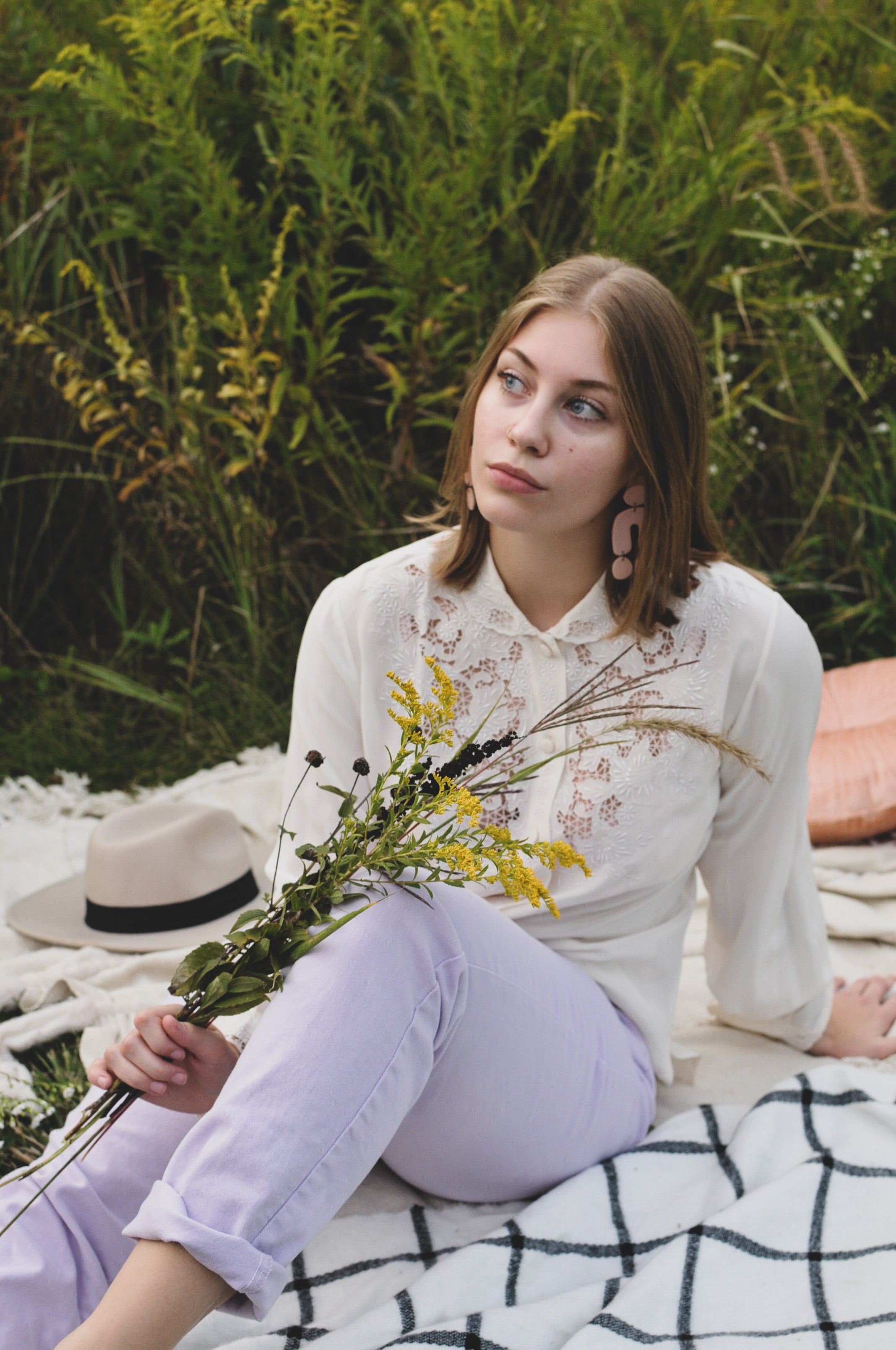 Hand Embroidered Silk Blouse – Revival Haus